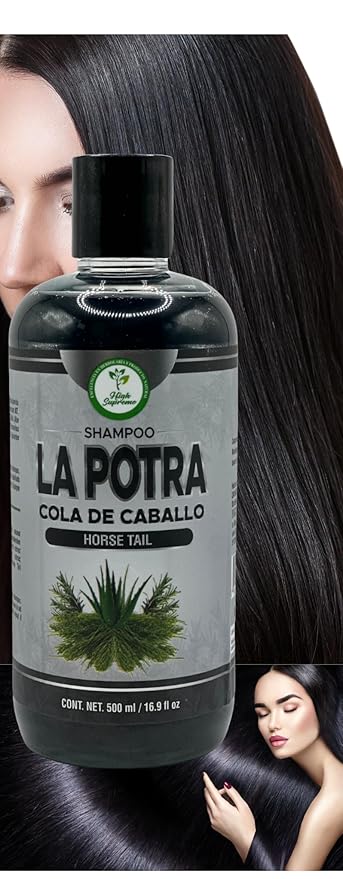 Shampoo Cola De Caballo LA POTRA - Rosemary & Aloe Vera