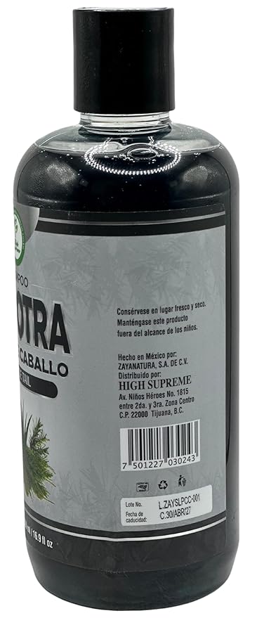 Shampoo Cola De Caballo LA POTRA - Rosemary & Aloe Vera